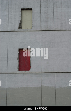 Textures. Texture of old decrepit wood with holes Stock Photo - Alamy