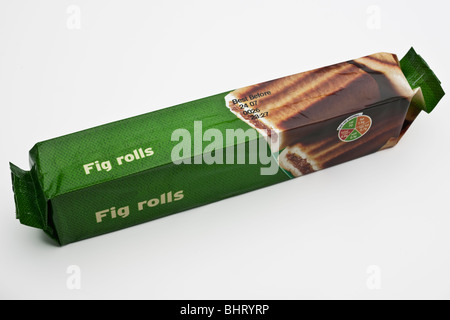 close up of fig rolls Stock Photo - Alamy