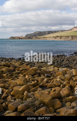 Kimmeridge Bay, The cliffs and foreshore contain a very thick sequence ...