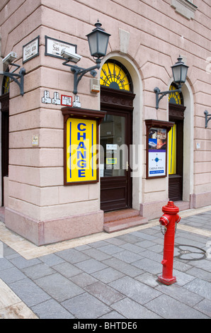 Red fire hydrant in Budapest ,Hungary Stock Photo - Alamy
