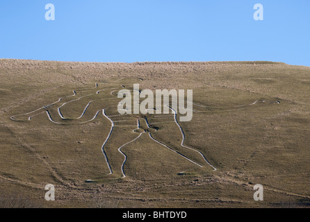 The Cerne Abbas giant giant naked man hillside carving dorset england ...