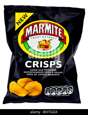 Packet of Marmite crisps Stock Photo - Alamy