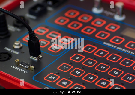 Digital fireworks launching control panel Stock Photo - Alamy
