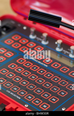 Digital fireworks launching control panel Stock Photo - Alamy