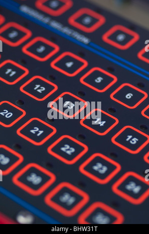 Digital fireworks launching control panel Stock Photo - Alamy