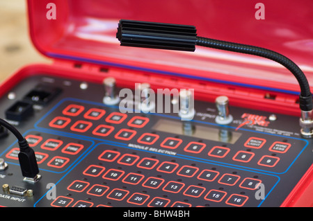 Digital fireworks launching control panel Stock Photo - Alamy