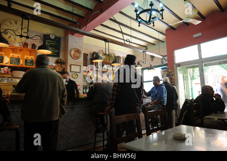 Typical Spanish cafe culture Stock Photo - Alamy