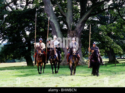16th Century Border Reivers costumes & arms; Military Costumed ...