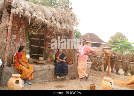 Traditional Kerala Clay Pot making Stock Photo - Alamy