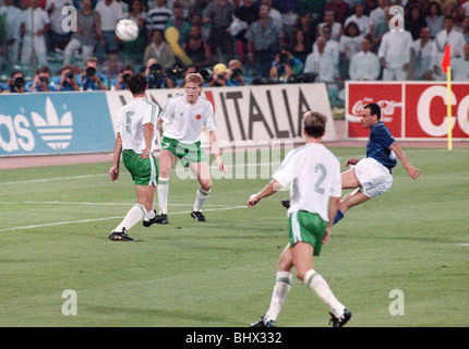 World Cup 1990 Quarter Final Ireland 0 Italy 1 Ireland team starting ...