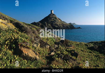 Parata Headland & Genoese Watchtower, Pointe de la Parata, & Îles ...