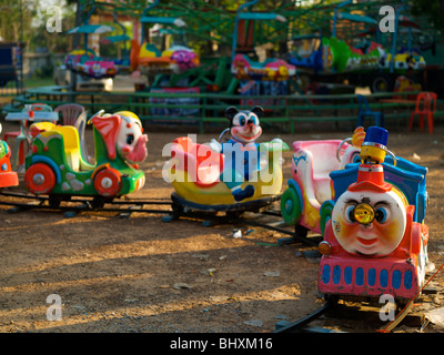 children's train ride at a fair Stock Photo - Alamy