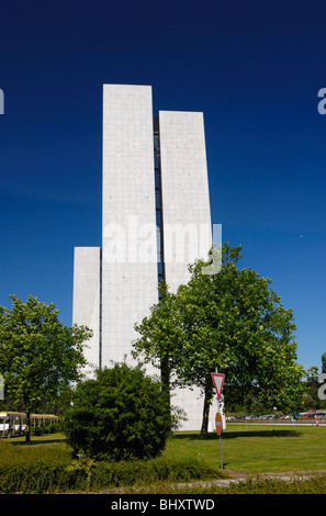 The Vattenfall's house in the City North, Hamburg, Germany, Europe ...