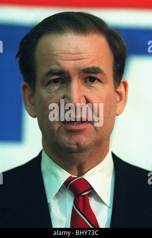 PAT BUCHANAN USA PRESIDENTIAL CANDIDATE 20 February 1996 Stock Photo ...