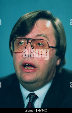 DAVID MELLOR MP CHIEF SECRETARY TO TREASURY 22 May 1991 Stock Photo - Alamy