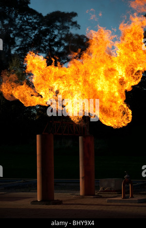 Ball of fire flames Stock Photo - Alamy