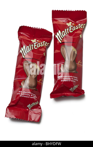 Malteaster Chocolate Bunny Stock Photo - Alamy