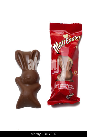 Malteaster Chocolate Bunny Stock Photo - Alamy
