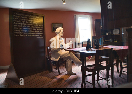 Mark Twain Boyhood Home & Museum Stock Photo - Alamy