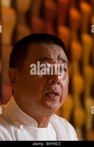Chef and owner of 'Nobu' restaurants, Nobuyuki Matsuhisa, Tokyo, Japan ...