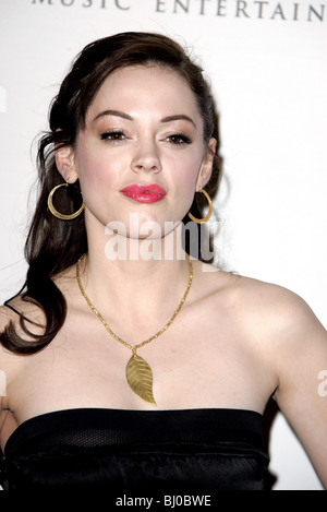 ROSE MCGOWAN SONY BMG 2006 GRAMMY AWARDS PARTY ROOSEVELT HOTEL LOS ...