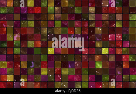 Mosiac Tiles Background as a Colorful Abstract Stock Photo - Alamy