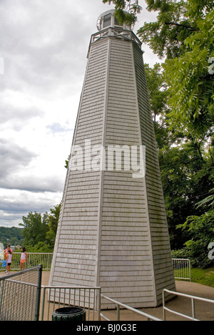 Lighthouse - Cardiff Hill Stock Photo - Alamy