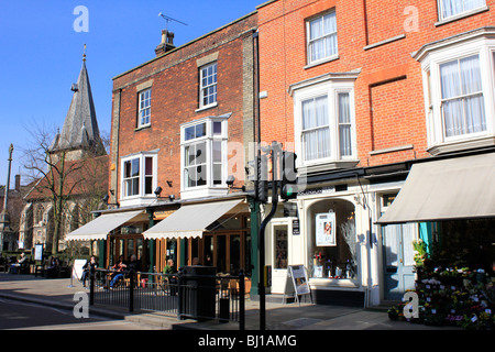 Maldon Essex town centre high street england uk gb Stock Photo - Alamy