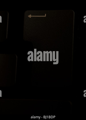 PC keyboard with Enter key Stock Photo - Alamy