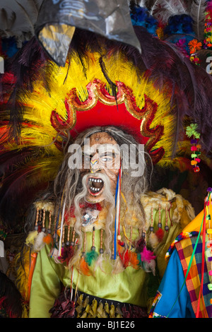 Bolivian carnival masks, La Paz, Bolivia, South America Stock Photo ...