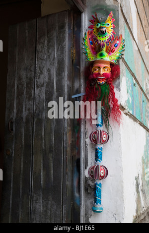 Bolivian carnival masks, La Paz, Bolivia, South America Stock Photo - Alamy