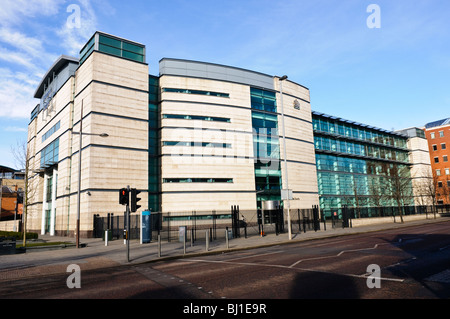 Laganside Courts, Belfast. Crown and Magistrates courtrooms Stock Photo ...