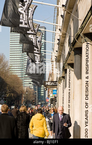 Heal's on Tottenham Court Road, Fitzrovia, London, UK Stock Photo - Alamy