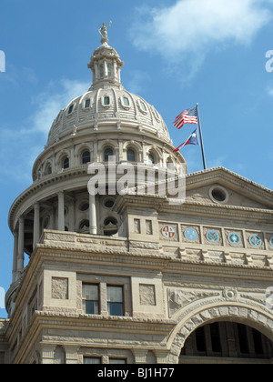 Austin Texas State Capitol building interior dome ceiling Stock Photo ...