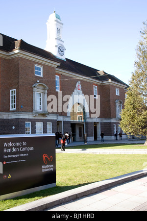 Middlesex University, Hendon Campus, North West London Stock Photo - Alamy