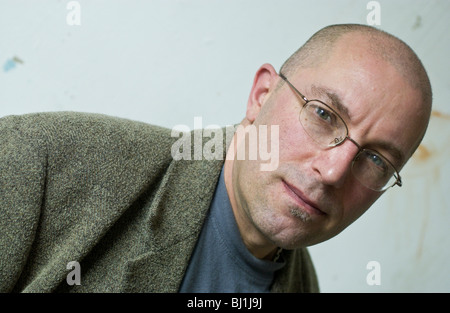 Welsh artist Iwan Bala pictured in his Cardiff studio Stock Photo - Alamy