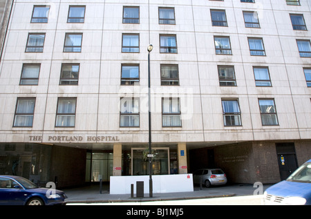 the portland hospital London England UK Stock Photo - Alamy