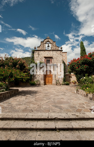 Church, Ajijic, Lake Chapala, Jalisco, Mexico Stock Photo - Alamy