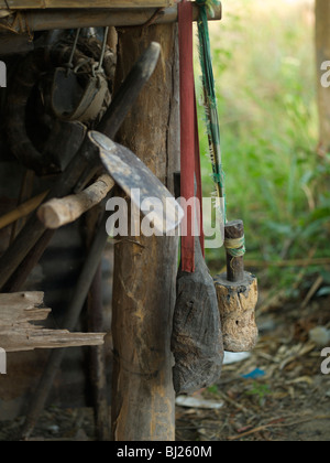 Rice Farm in Northern , Thailand Stock Photo - Alamy