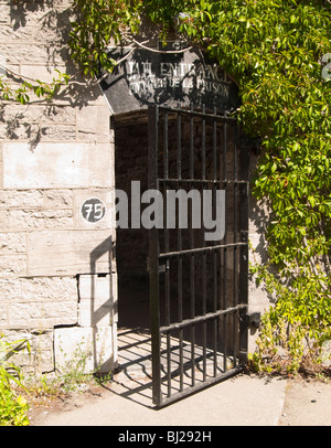 The entrance to the old Carleton County Jail, now a youth hostel in ...