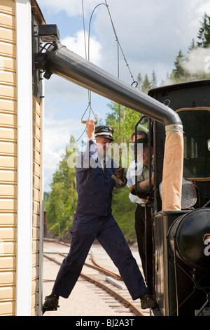 Norwegian steam engine at the The Setesdal Line Stock Photo - Alamy