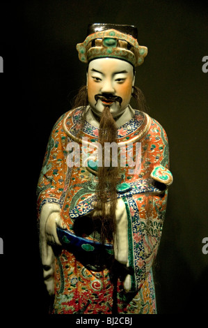 Statue or Sculpture of Fu, Chinese God of Luck, Happiness and Good ...