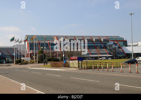 Atrium entrance to the NEC, Birmingham Stock Photo - Alamy