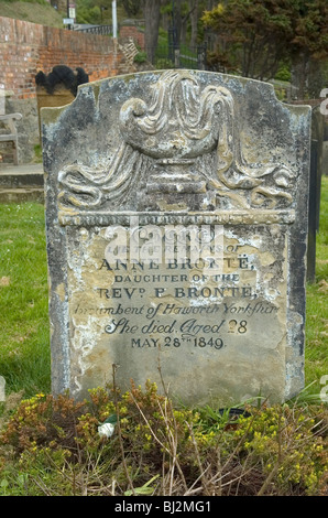 Scarborough Yorkshire Anne Bronte s gravestone grave Bronte sisters ...