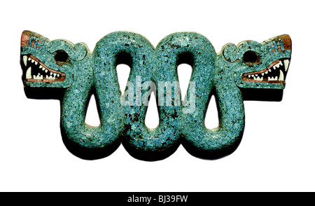 Pectoral, in the form of a double-headed serpent. Covered with Stock ...