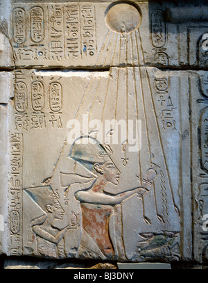 Ancient Egyptian sun worship Stock Photo - Alamy
