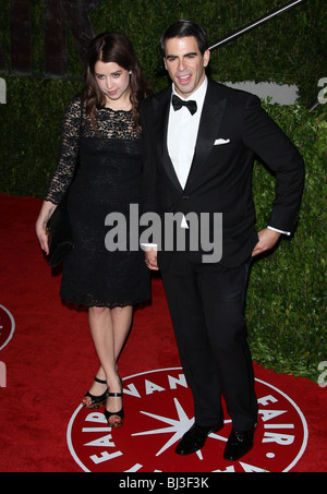 Eli Roth and girlfriend Peaches Geldof at Nylon Magazine's Young ...