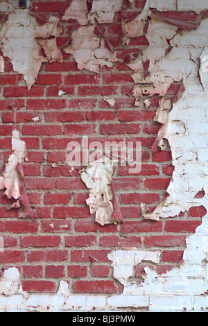 Old dilapidated brick wall of red brick Stock Photo - Alamy