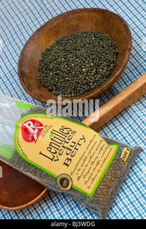 Packet of Lentils Stock Photo - Alamy