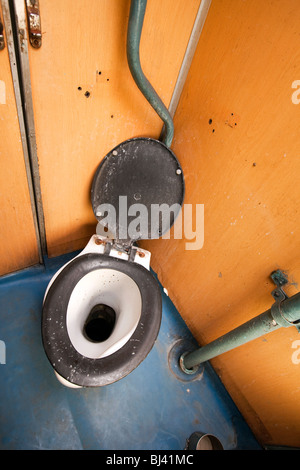 Indian toilet on train, Indian Railways, India Stock Photo - Alamy